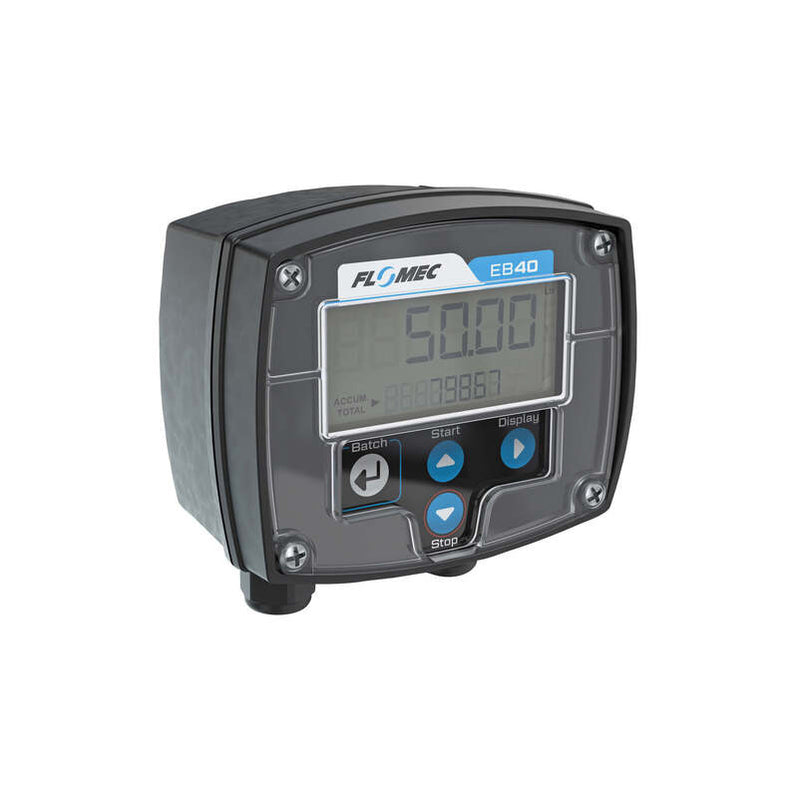 EB40 Single Stage Batch Controller - FLOMEC Flow Meters